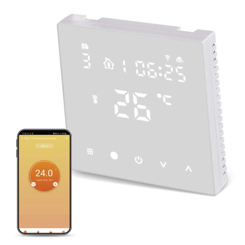 Floor programmable wired WiFi GoSmart thermostat P56201UF - EMOS GoSmart