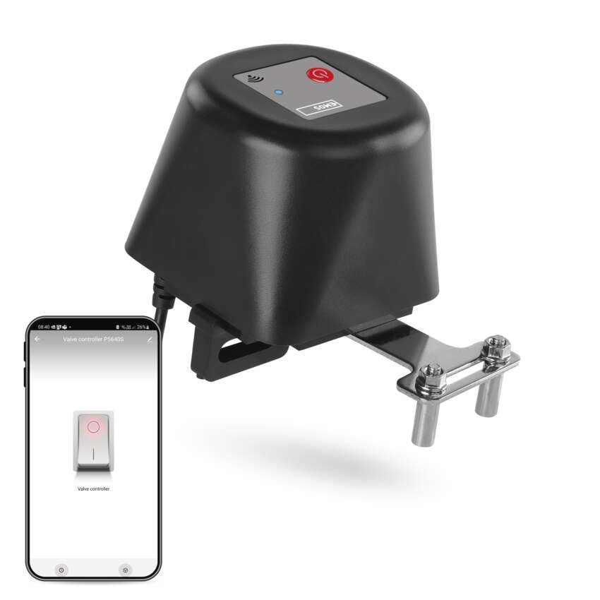 GoSmart Motorised water/gas valve controller P5640S ZigBee - EMOS GoSmart