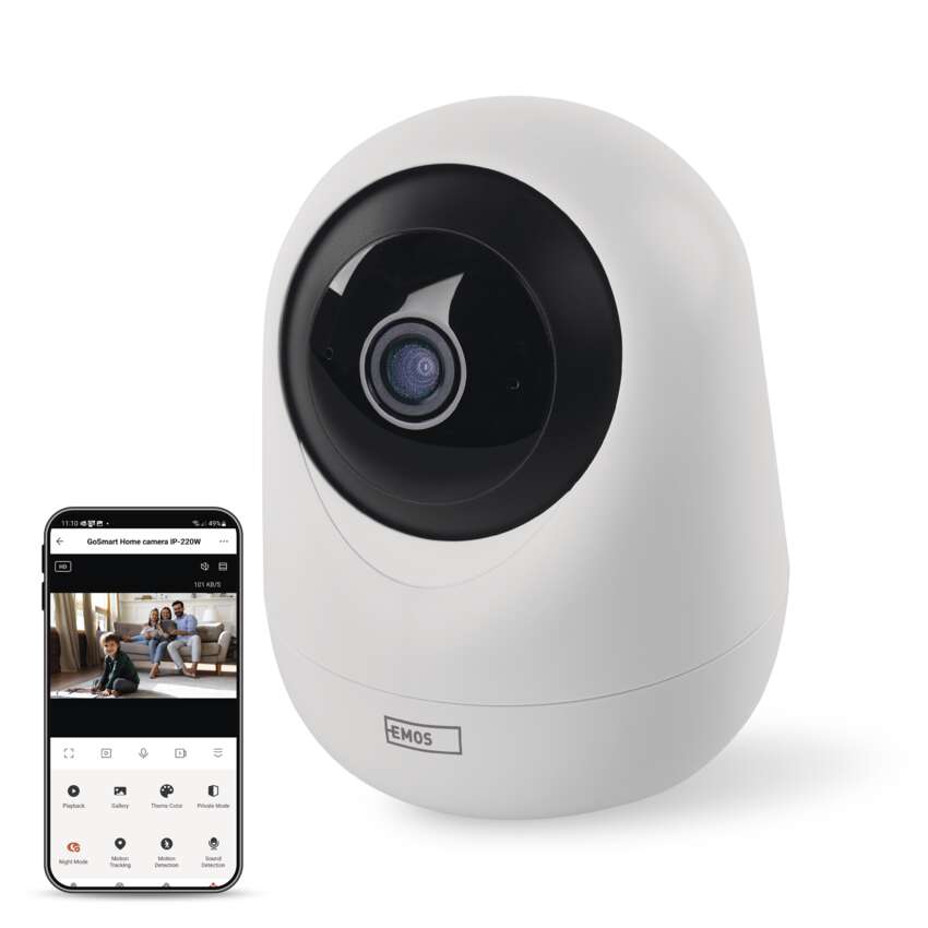 GoSmart Kamera obrotowa IP-220W z WiFi - EMOS GoSmart